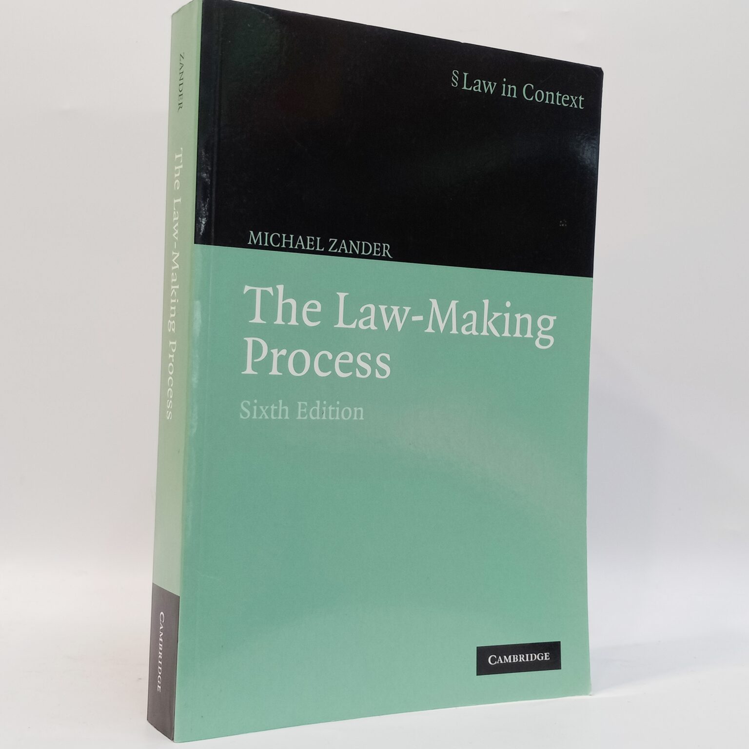 The Law - Making Process - Michael Zander (bìa mềm)